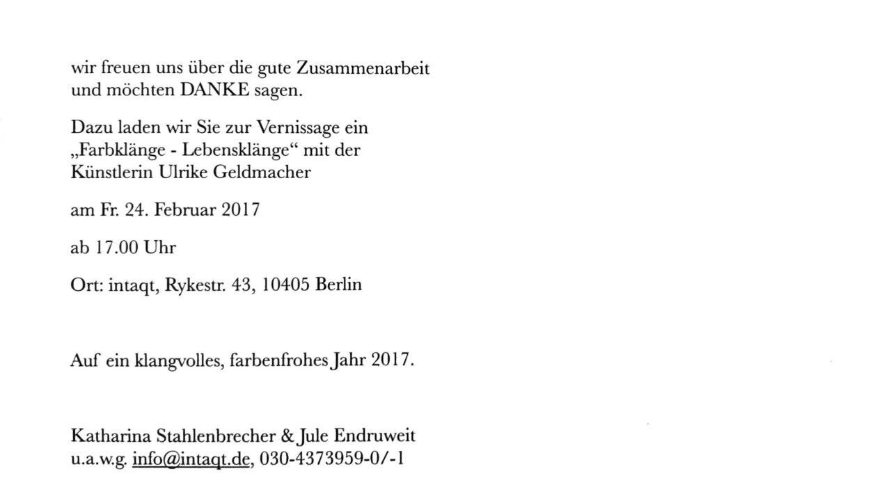 Ausstellungen - intaqt - Institut für Transaktionsanalyse & Mediation Ausstellungen - intaqt - Institut für Transaktionsanalyse & Mediation
